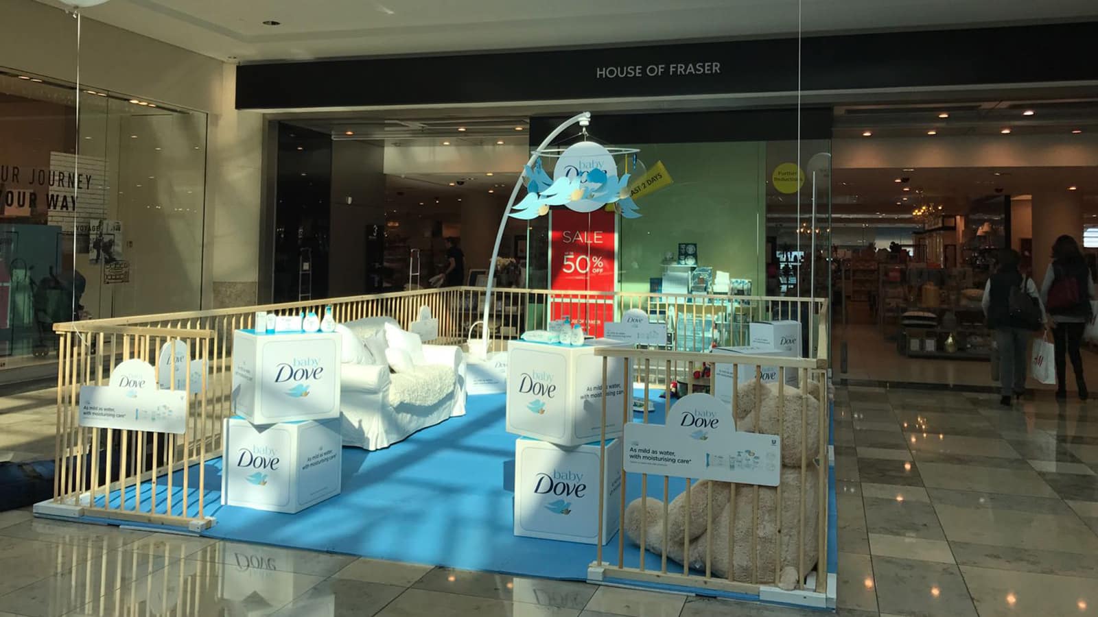 Baby Dove brand activation - Grooveyard Event Management