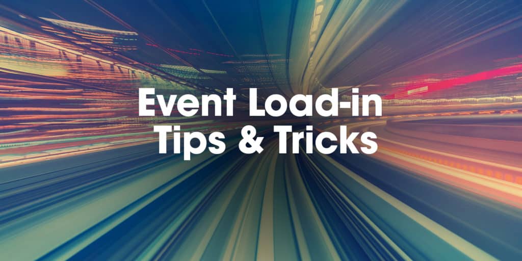 Event Load in Tips & Tricks - Grooveyard Event Management